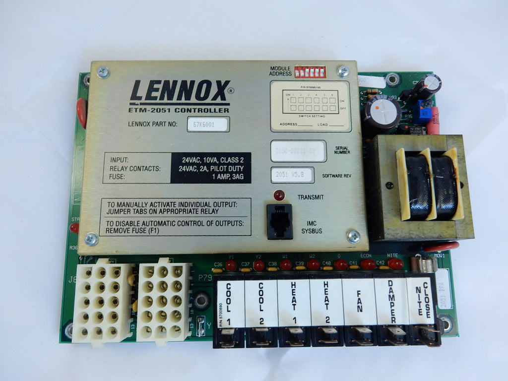 67K6001 LENNOX ETM-2051 THERMOSTAT MODULE CONTROLLER – Cerpangha Parts